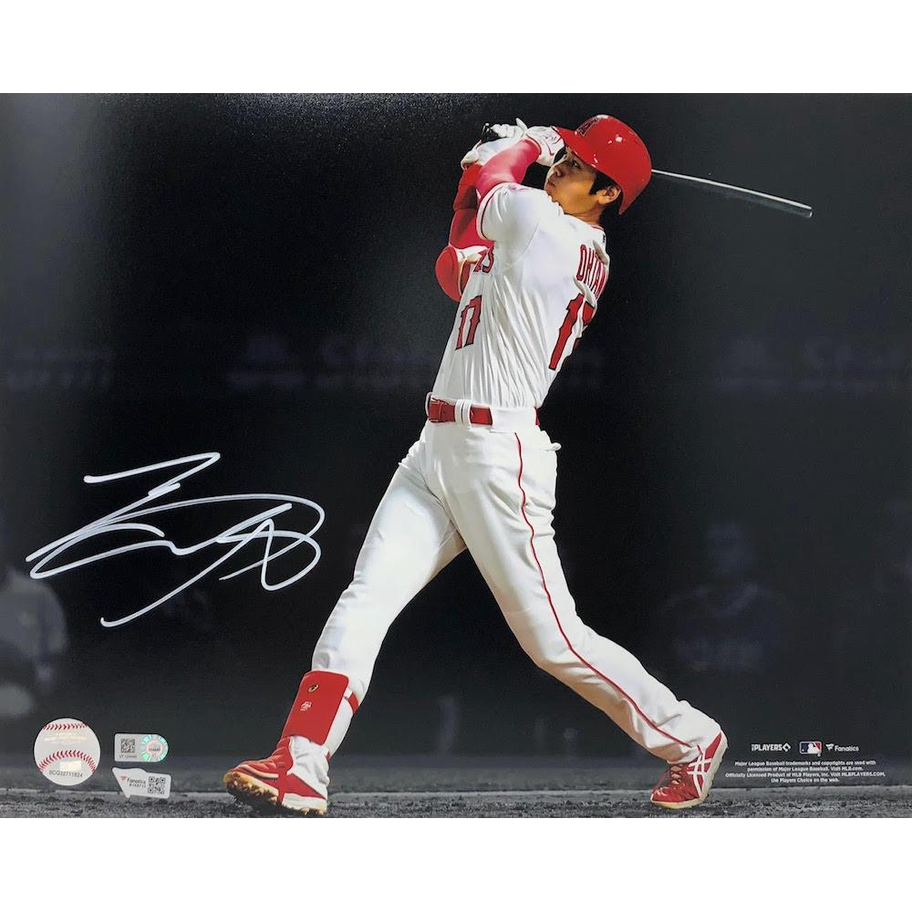 Shohei Ohtani Signed Angels 11x14 Photo (Fanatics & MLB) | Pristine Auction
