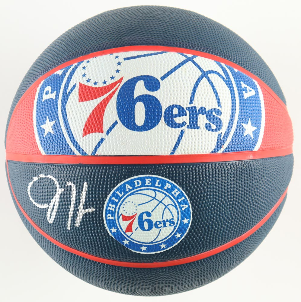 James Harden Signed 76ers Logo NBA Basketball (Beckett) | Pristine Auction