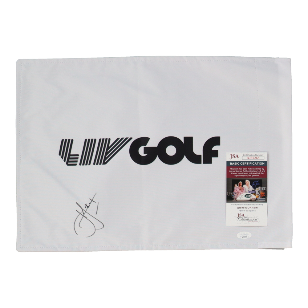 Cameron Smith Signed LIV Golf Flag (JSA) | Pristine Auction