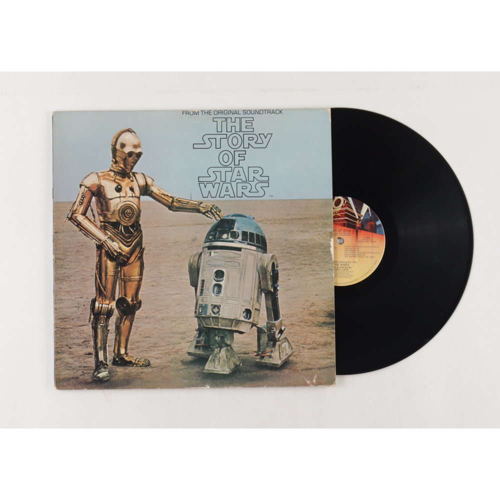 1977 "The Story of Star Wars" Original Soundtrack Vinyl Record Album ...