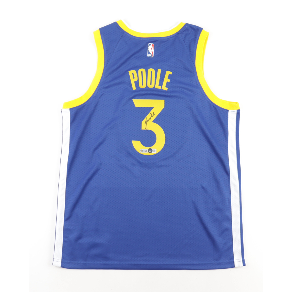 Jordan Poole Signed Warriors Jersey (Beckett & Poole) | Pristine Auction