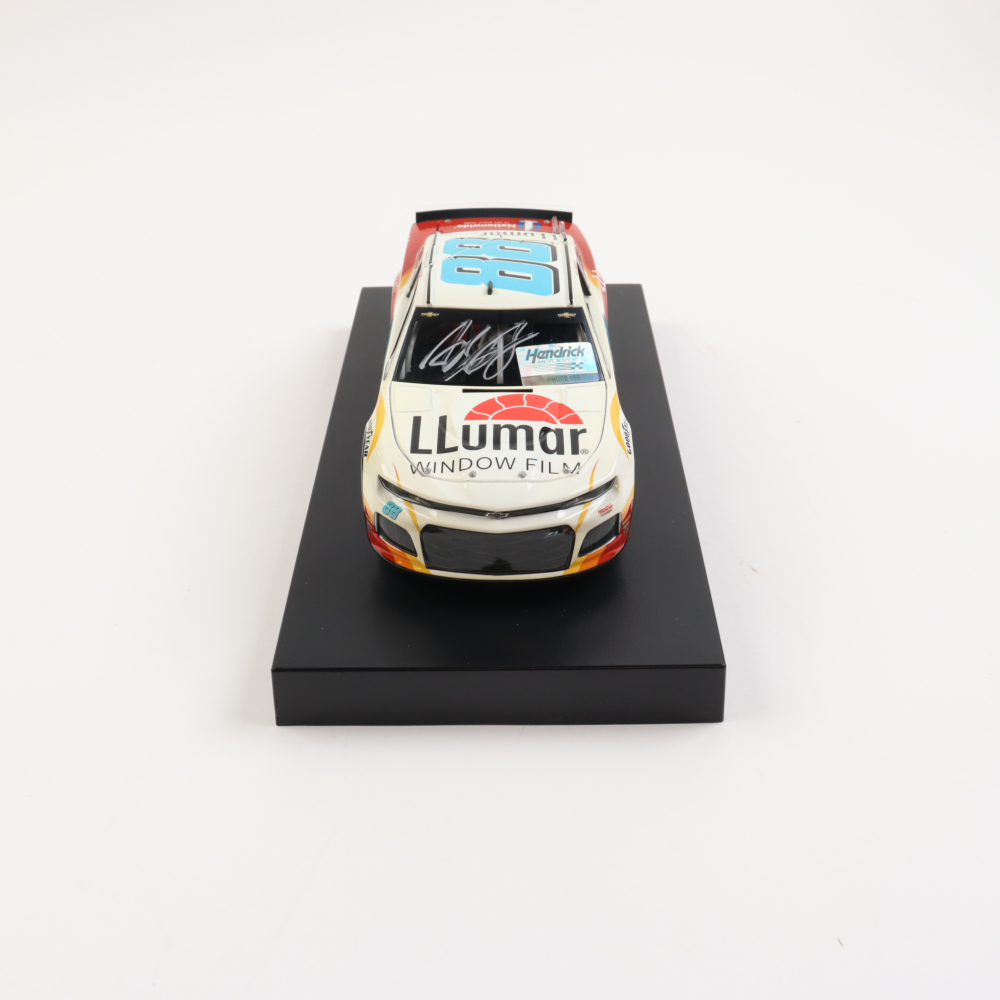 Alex Bowman Signed LE NASCAR #88 Llumar Window Film / 2019 Camaro Color ...