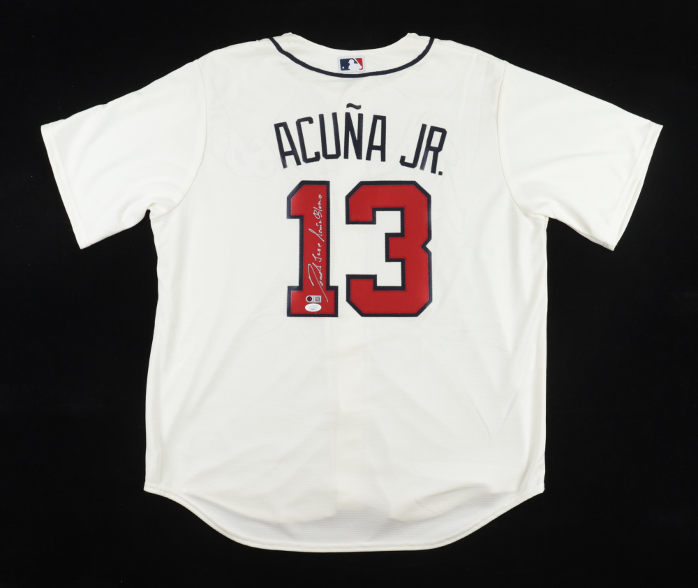 Ronald Acuna Jr. Signed Braves Jersey (JSA & Acuna Jr.) | Pristine Auction