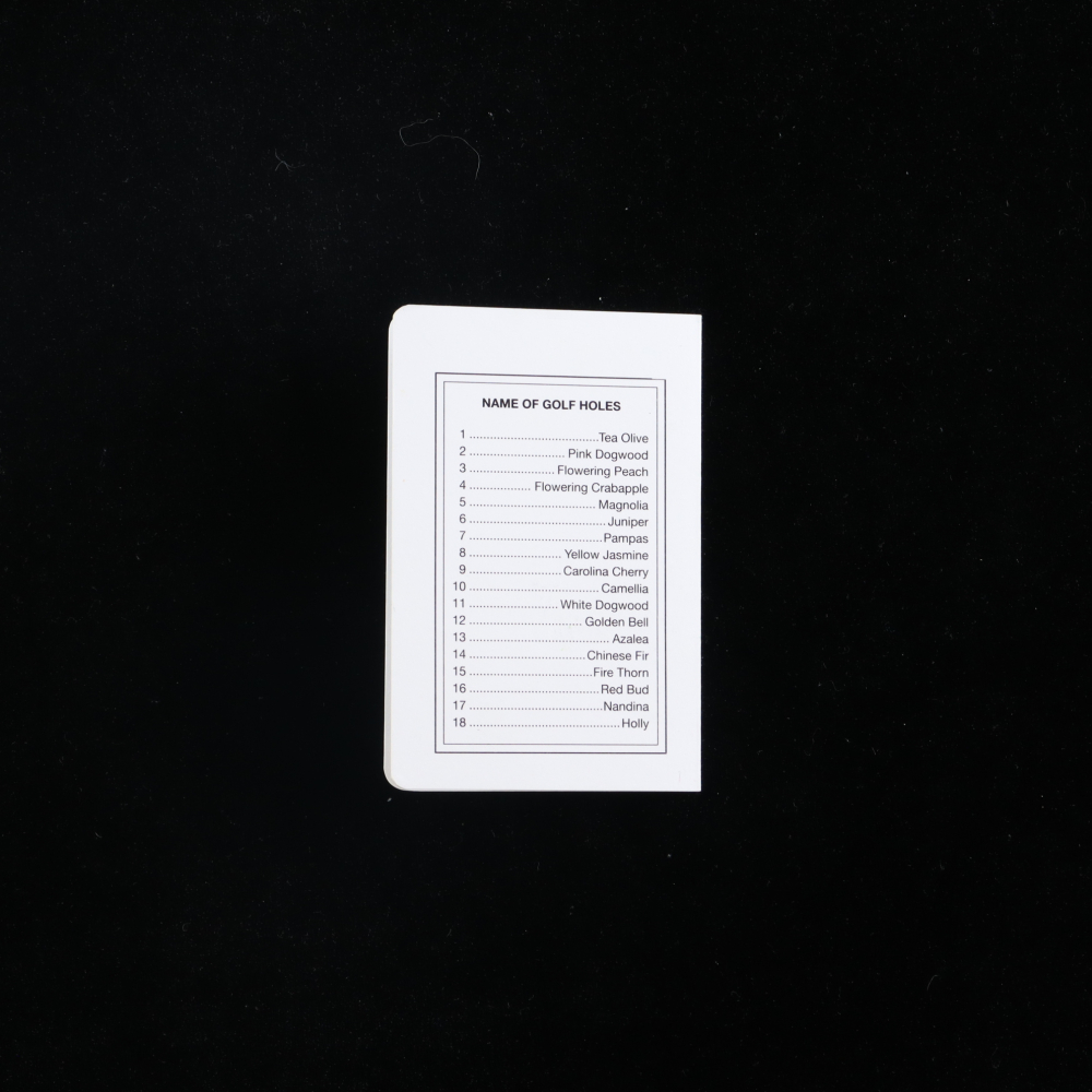 Bubba Watson Signed Augusta National Masters Score Card (JSA) | Pristine Auction