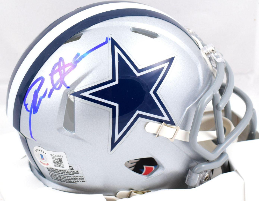 Deion Sanders Signed Cowboys Speed Mini Helmet (Beckett) | Pristine Auction