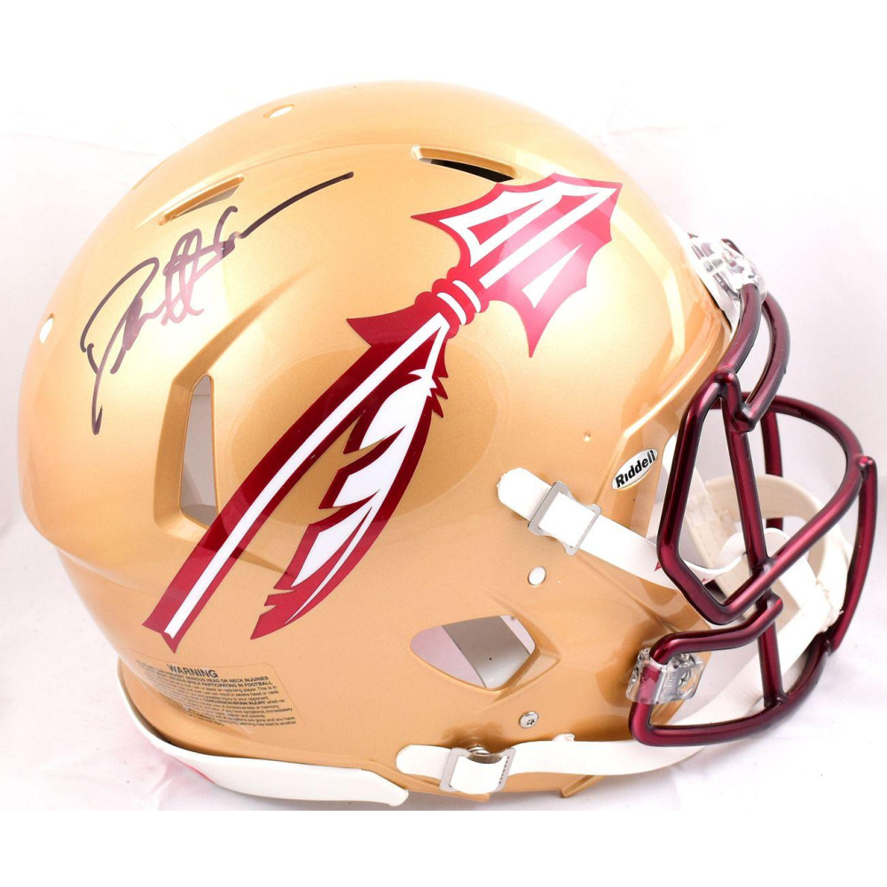 Deion Sanders Signed Florida State Seminoles Full-Size Authentic On ...