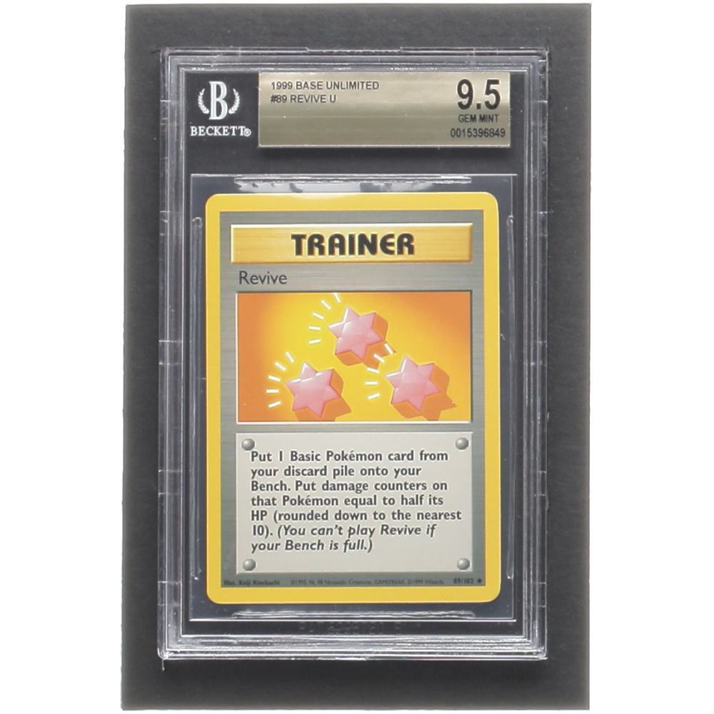 Revive Pokemon 1999 Base Unlimited #89 (BGS 9.5) | Pristine Auction