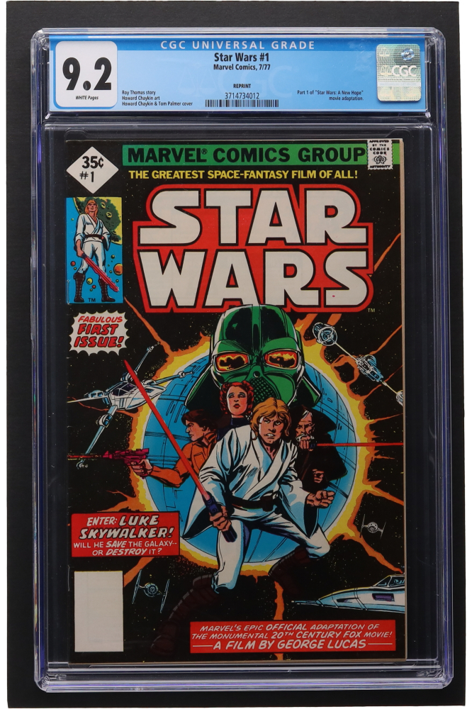 1977 "Marvel Comics Group: Star Wars" Issue #1 Marvel Comic Book ...