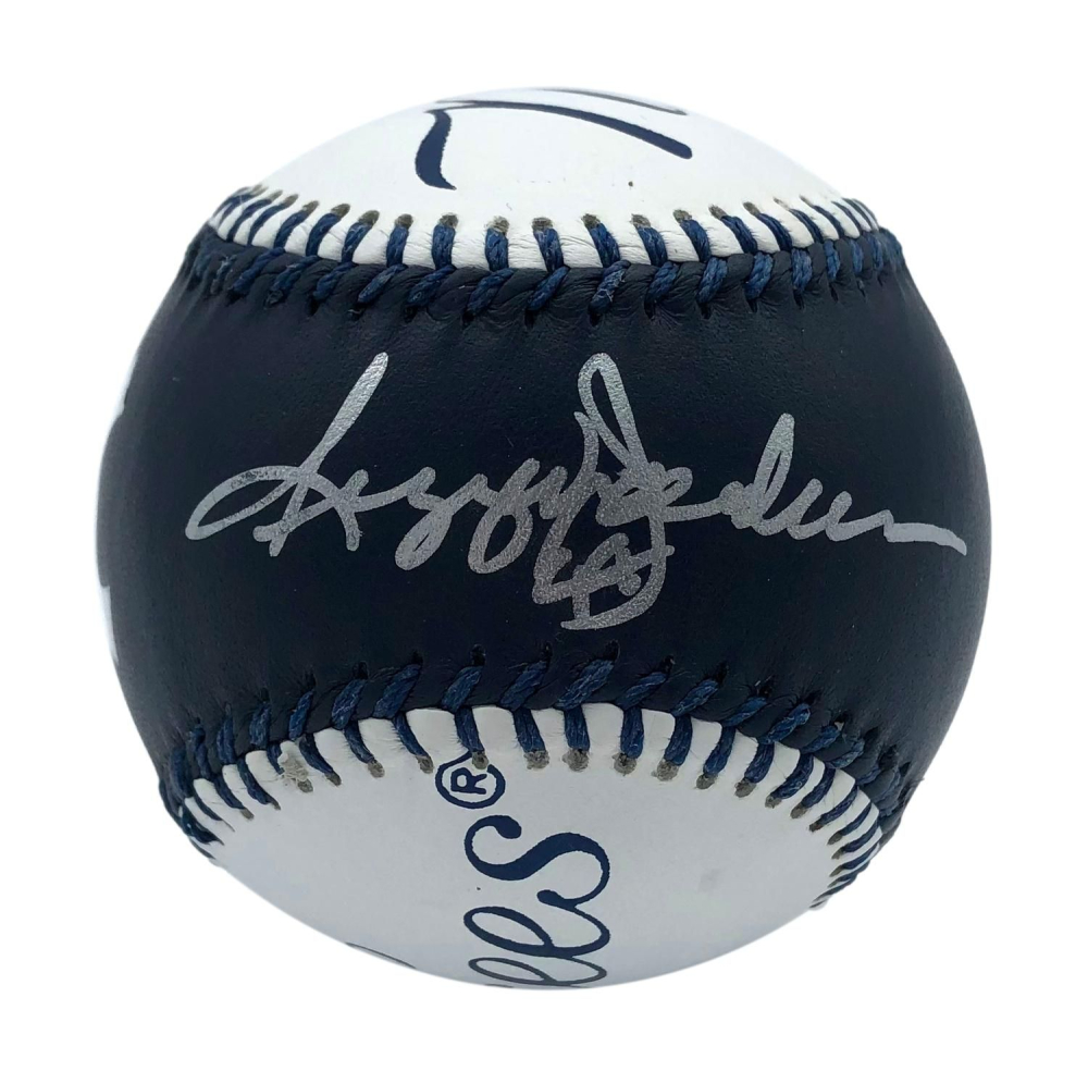 Reggie Jackson Signed Yankees Logo Baseball with Display Case (PSA ...