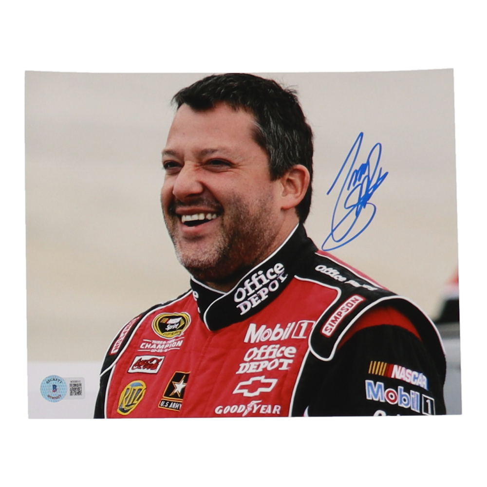 Tony Stewart Signed NASCAR 8x10 Photo (Beckett) | Pristine Auction