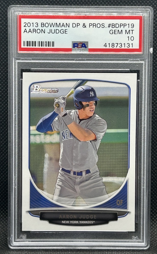 Aaron Judge 2013 Bowman Draft Draft Picks #BDPP19 (PSA 10) | Pristine ...