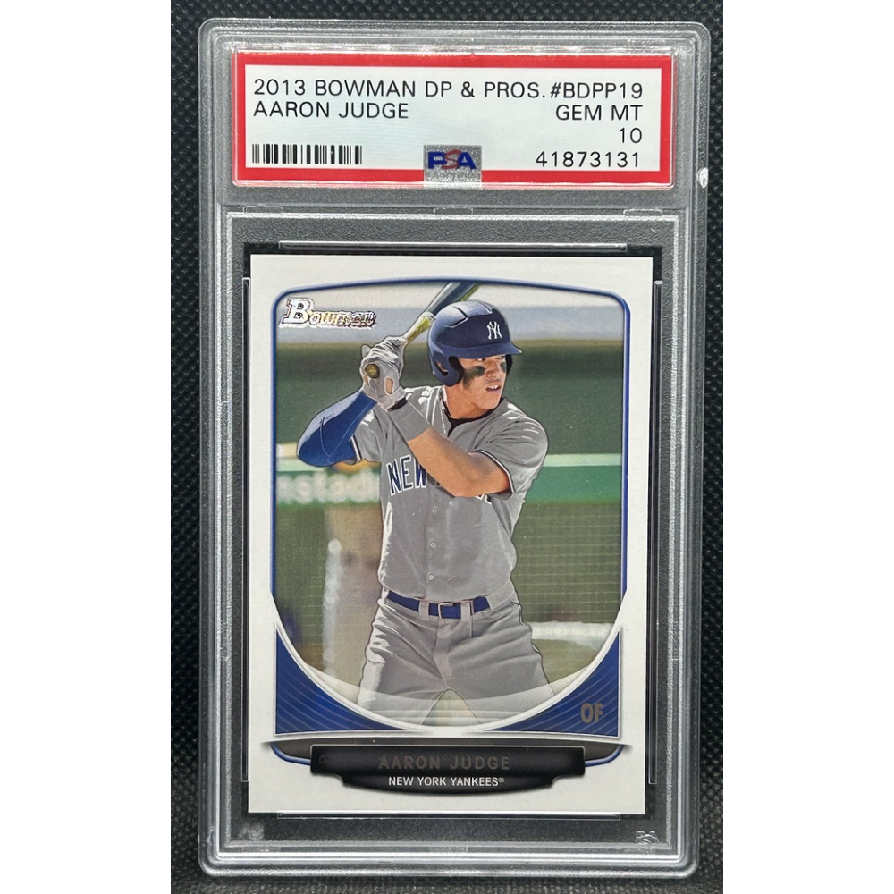 Aaron Judge 2013 Bowman Draft Draft Picks #BDPP19 (PSA 10) | Pristine ...