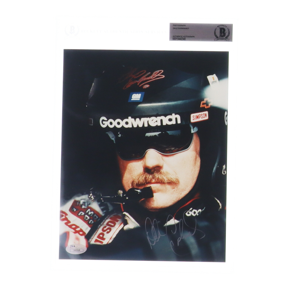 Dale Earnhardt Sr. Signed NASCAR 8x10 Photo (BGS) | Pristine Auction