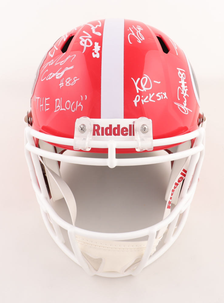 2021 Georgia Bulldogs Full-Size National Champions Speed Helmet Team ...