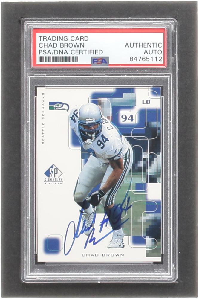 Chad Brown 1999 SP Signature Autographs #LB (PSA) | Pristine Auction