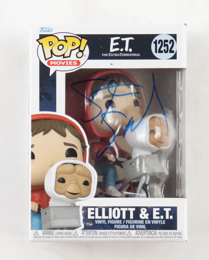 Steven Spielberg Signed "E.T. The Extra-Terrestrial" #1252 Elliott & E ...