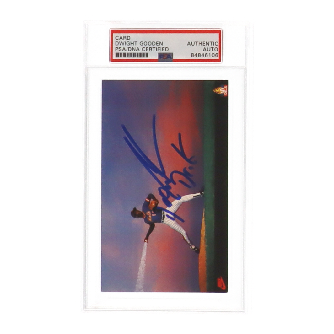 Dwight "Doc" Gooden Signed Cut Inscribed "Dr. K" (PSA) | Pristine Auction