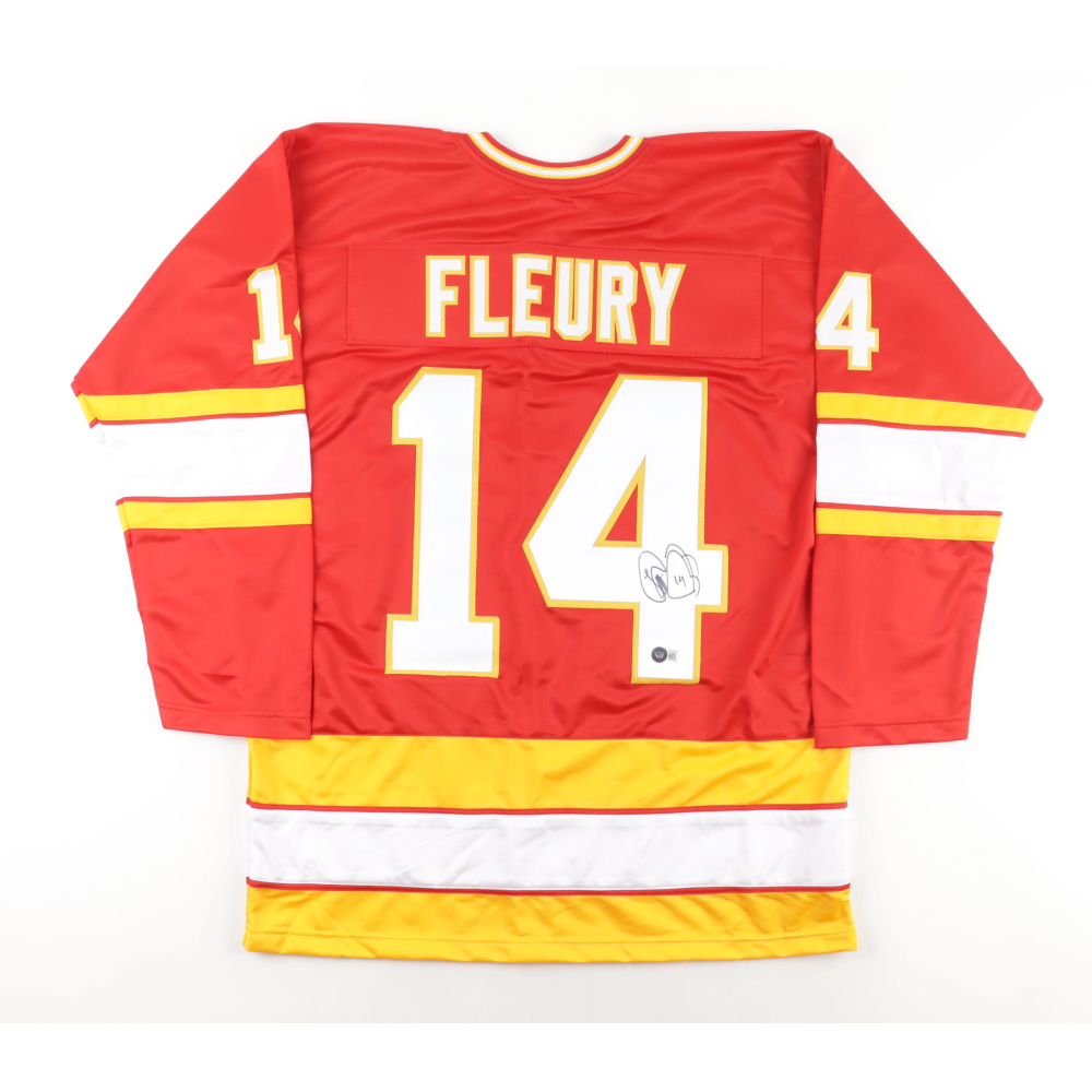 Theoren Fleury Signed Jersey (Beckett) | Pristine Auction
