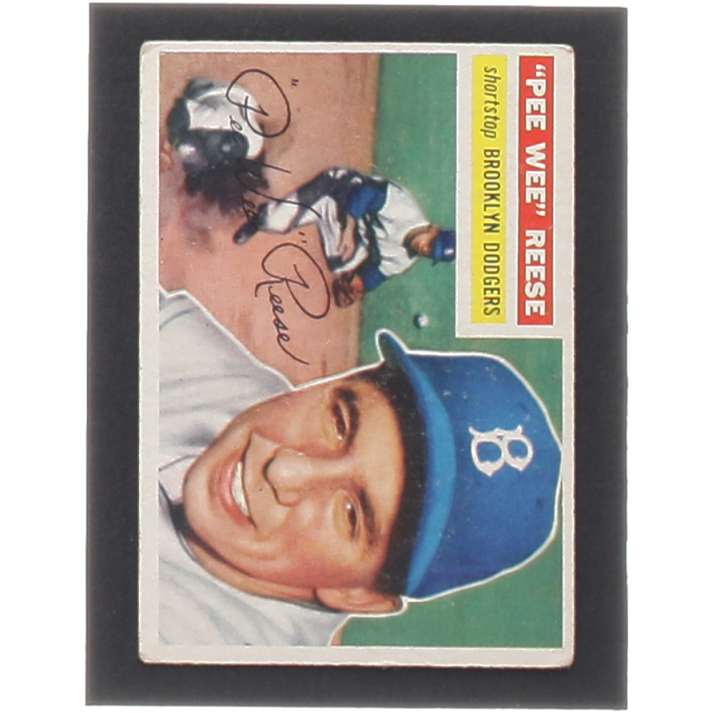 Pee Wee Reese 1956 Topps #260 | Pristine Auction