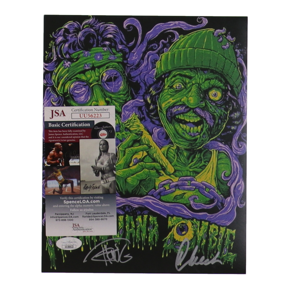 Cheech Marin & Tommy Chong Signed "Marijuana Zombie" 8x10 Photo (JSA ...
