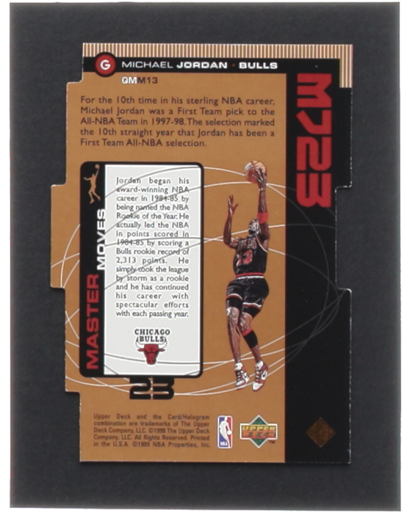 Michael Jordan 1998-99 Upper Deck MJ23 Bronze #M13 #1895/2300 ...
