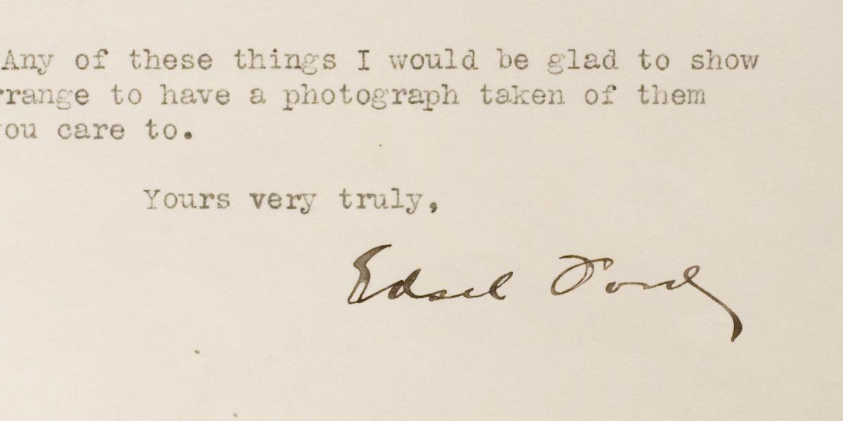 Henry Ford & Edsel Ford Ultra Rare Signed Document Collectible Display ...