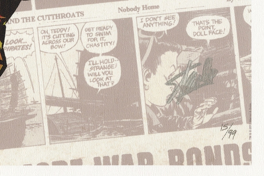 Stan Lee Signed "Captain America: The 1940s Newspaper Strip #1" Limited ...