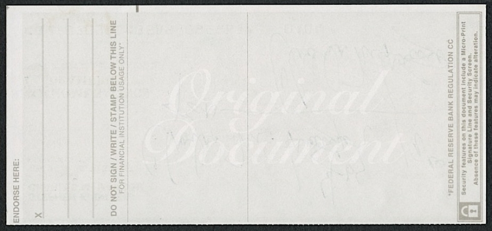 Charles Manson Signed Vintage Bank Check Dated August 1969 (JSA ALOA ...