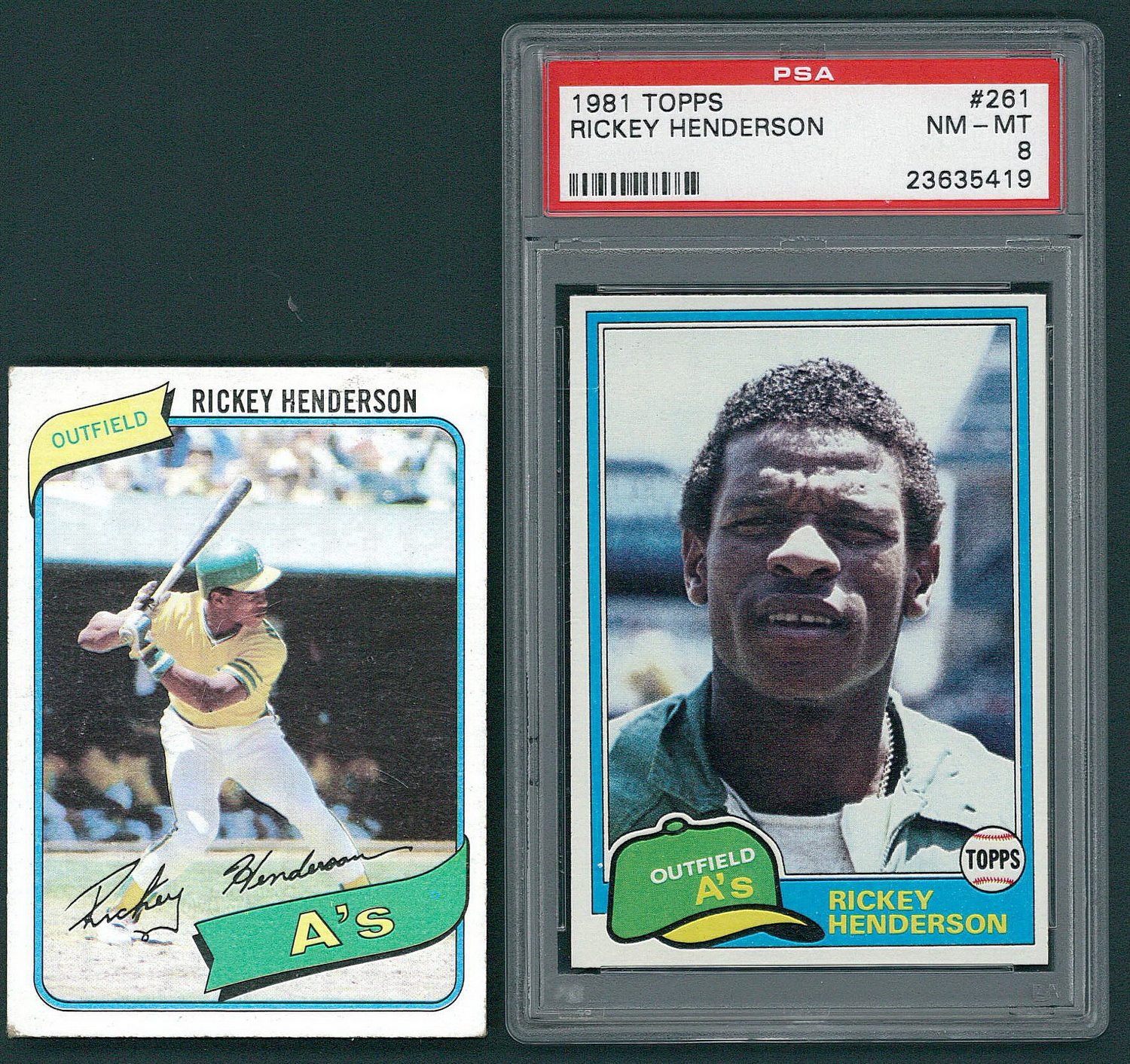 1981 Topps Rickey Henderson