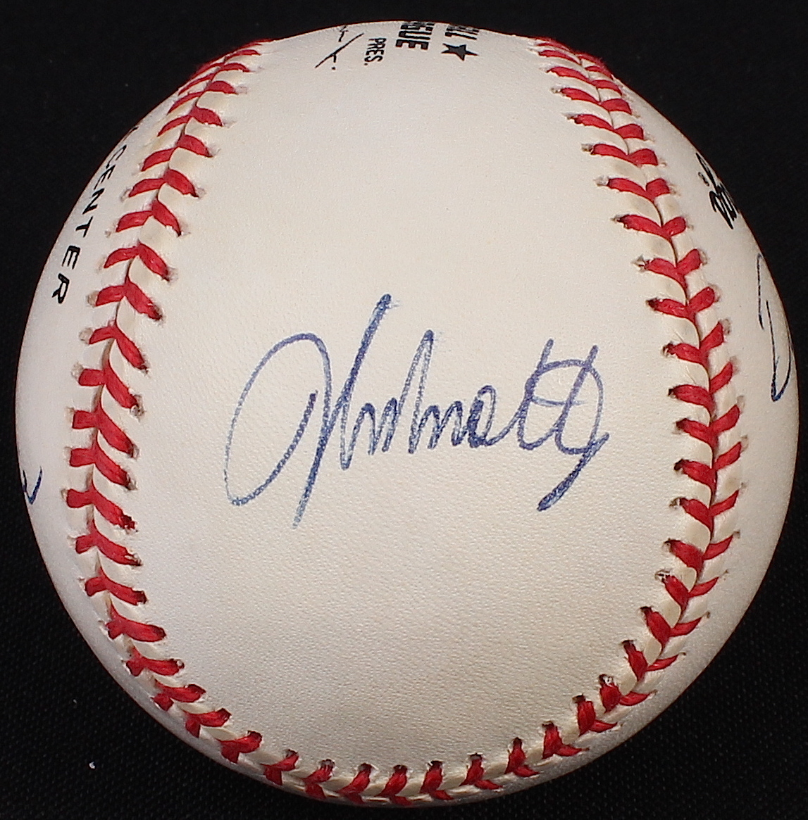 Greg Maddux, Tom Glavine, John Smoltz & Denny Neagle Signed ONL ...