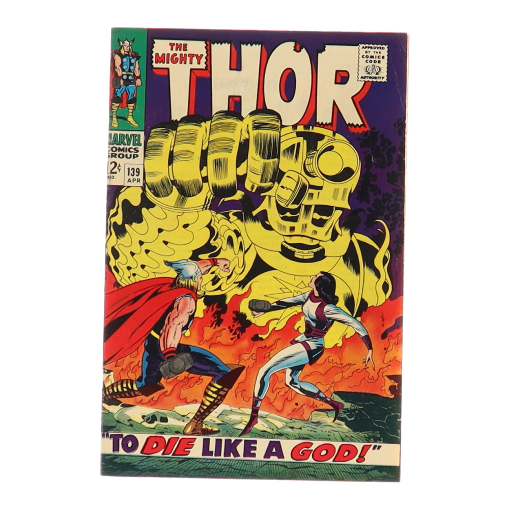 1967 "Thor" Issue #139 Marvel Comic Book | Pristine Auction