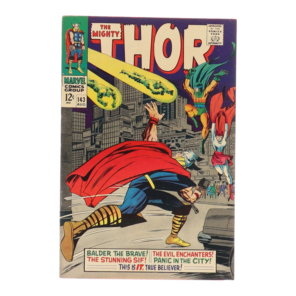 1967 "Thor" Issue #143 Marvel Comic Book | Pristine Auction