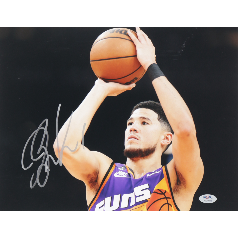 Devin Booker Signed Suns 11x14 Photo (PSA) | Pristine Auction