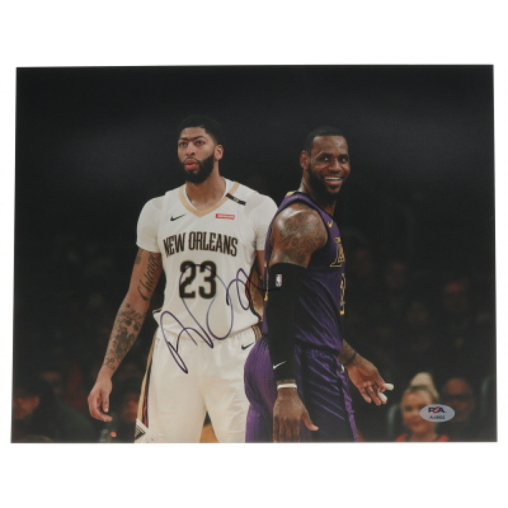 Anthony Davis Signed Pelicans 11x14 Photo (PSA) | Pristine Auction