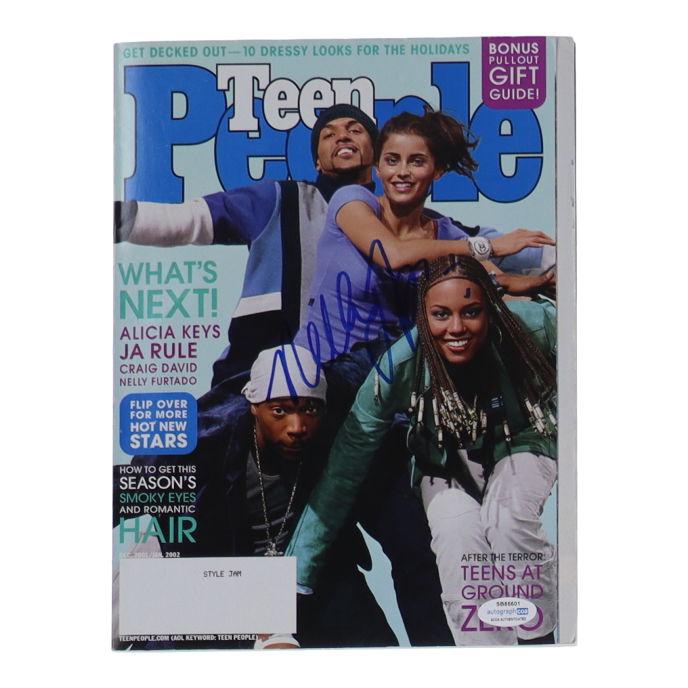 Nelly Furtado Signed "Teen People" Magazine (ACOA) | Pristine Auction