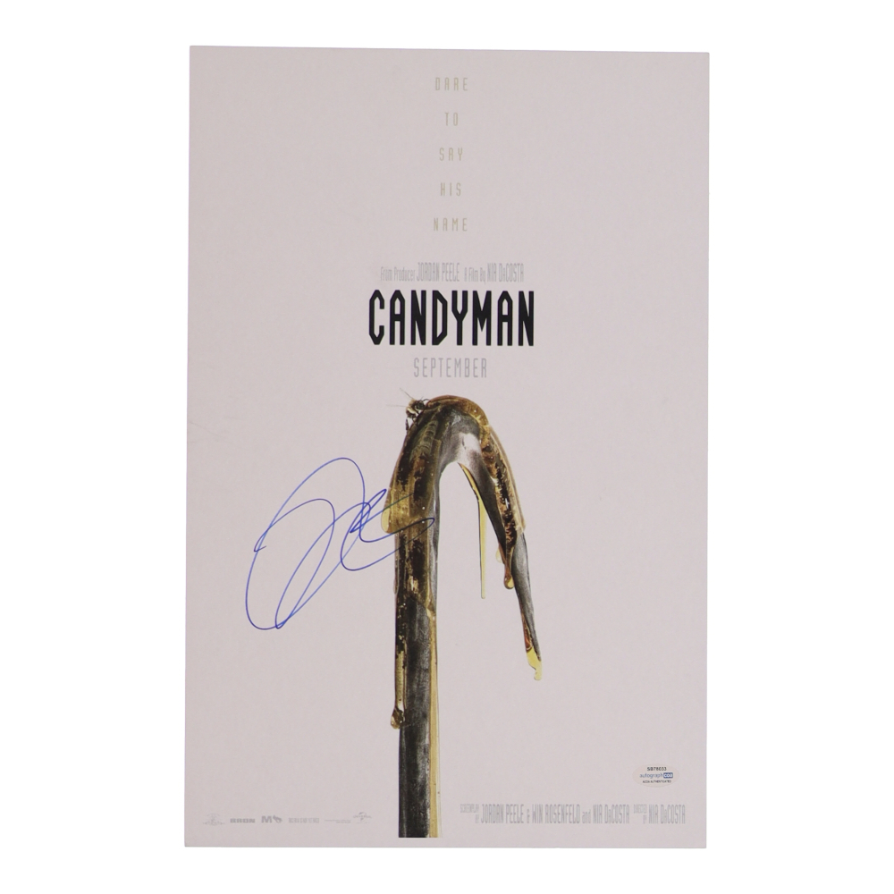 Yahya Abdul-Mateen II Signed "Candyman" 11x17 Movie Poster Photo (ACOA ...