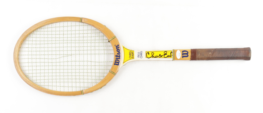 Chris Evert Signed Wilson Tennis Racket (JSA) | Pristine Auction