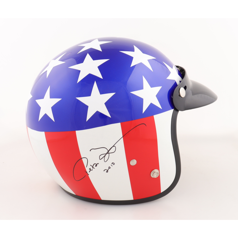 Peter Fonda Signed Helmet (Beckett) | Pristine Auction