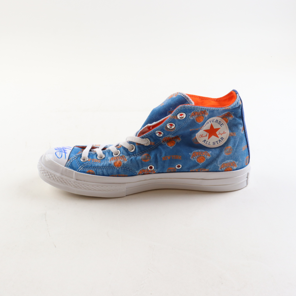 John Starks Signed Converse All-Star Basketball Shoe (Steiner ...