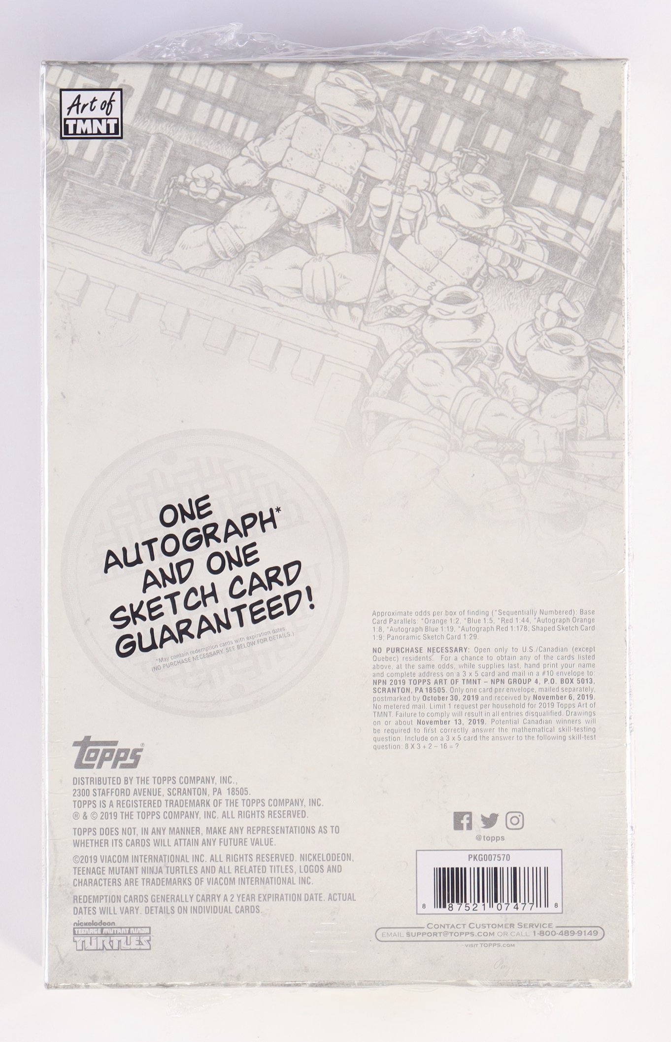 Art of TMNT Teenage Mutant Ninja Turtles Complete Set of (100) Cards ...