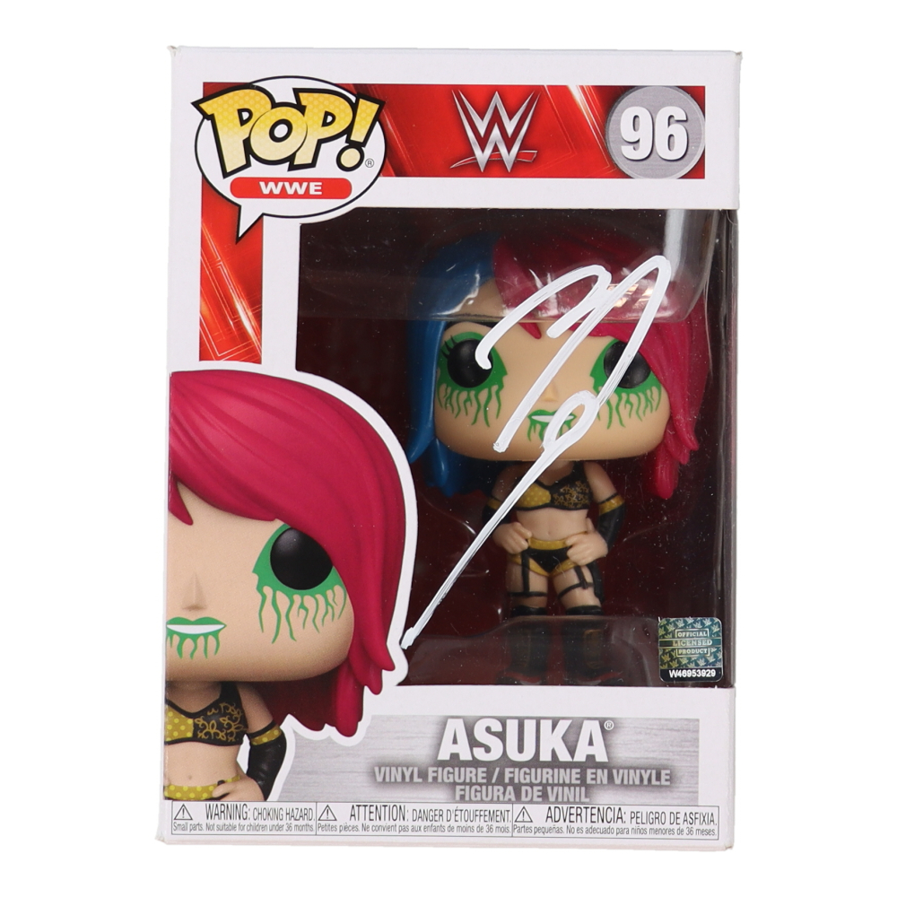 Asuka Signed WWE #96 Asuka Funko Pop! Vinyl Figure (Beckett) | Pristine ...