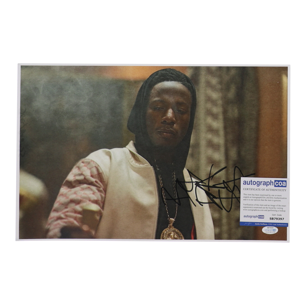 Joey Badass Signed "Power Book III: Raising Kanan" 11x17 Photo (ACOA ...