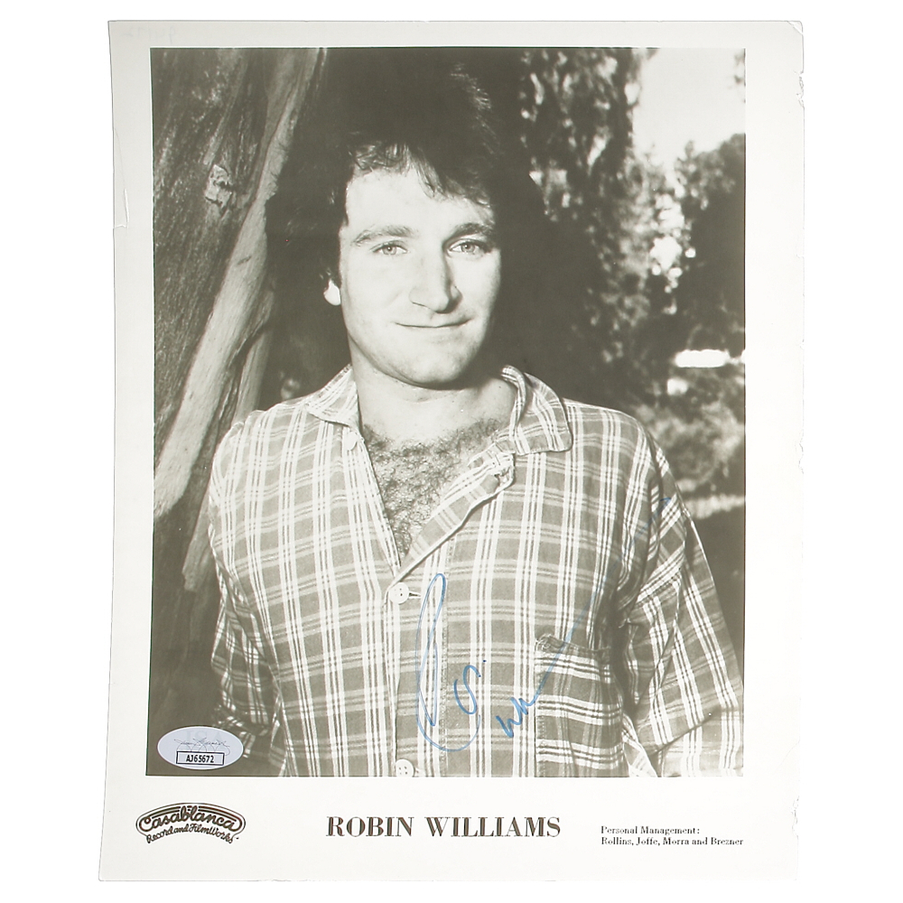 Robin Williams Signed 8x10 Photo (JSA) | Pristine Auction