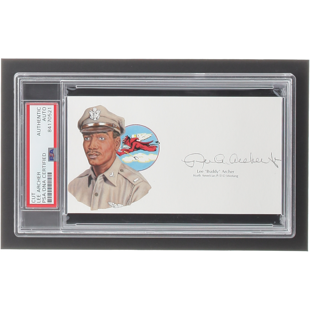 Lee Archer Signed Cut (PSA) | Pristine Auction
