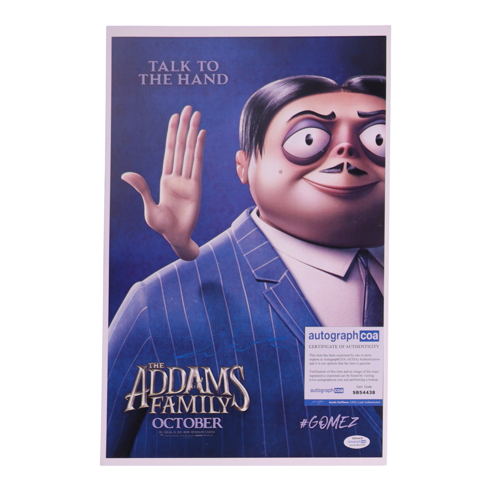Oscar Isaac Signed "The Addams Family" 11x17 Poster (ACOA) | Pristine ...