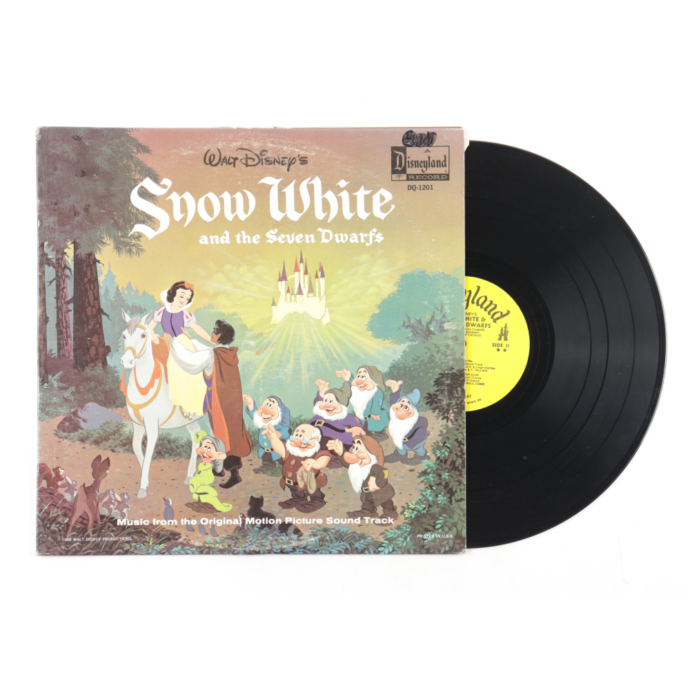 Original 1968 Walt Disney "Snow White and The Seven Dwarfs" Vinyl ...