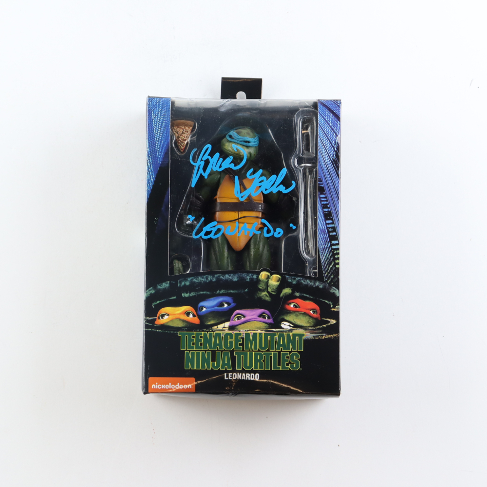 Brian Tochi Signed "Teenage Mutant Ninja Turtles" - Leonardo - NECA ...
