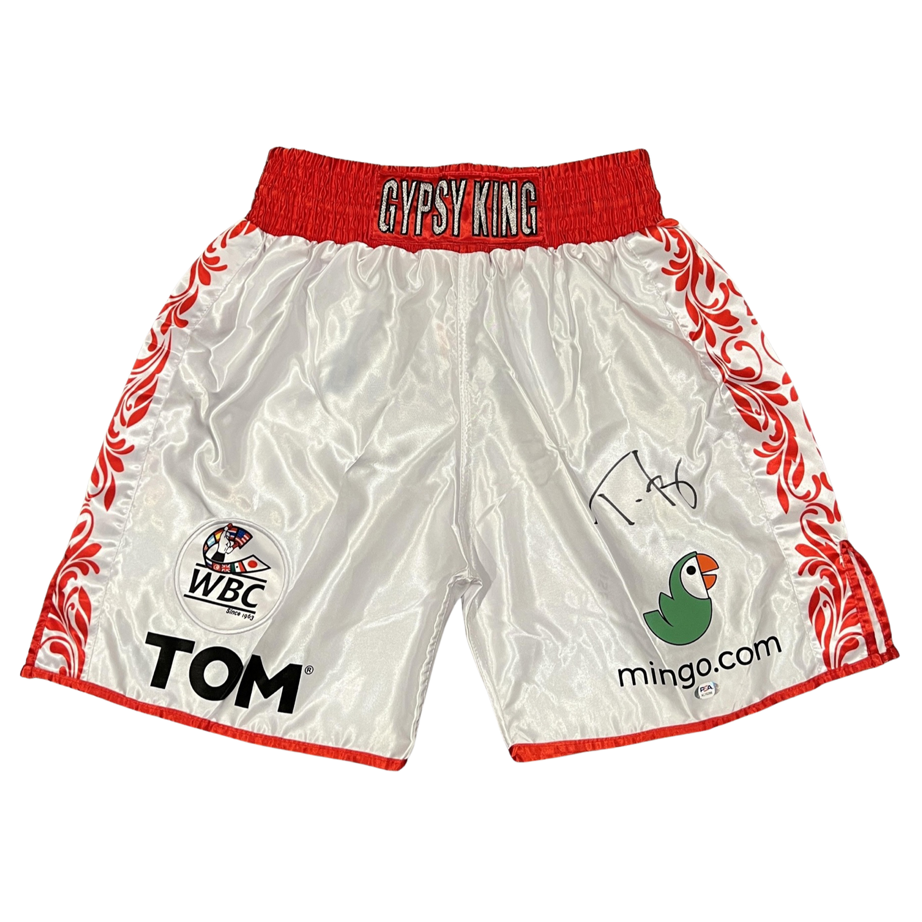 Tyson Fury Signed WBC "Gypsy King" Boxing Trunks (PSA) | Pristine Auction