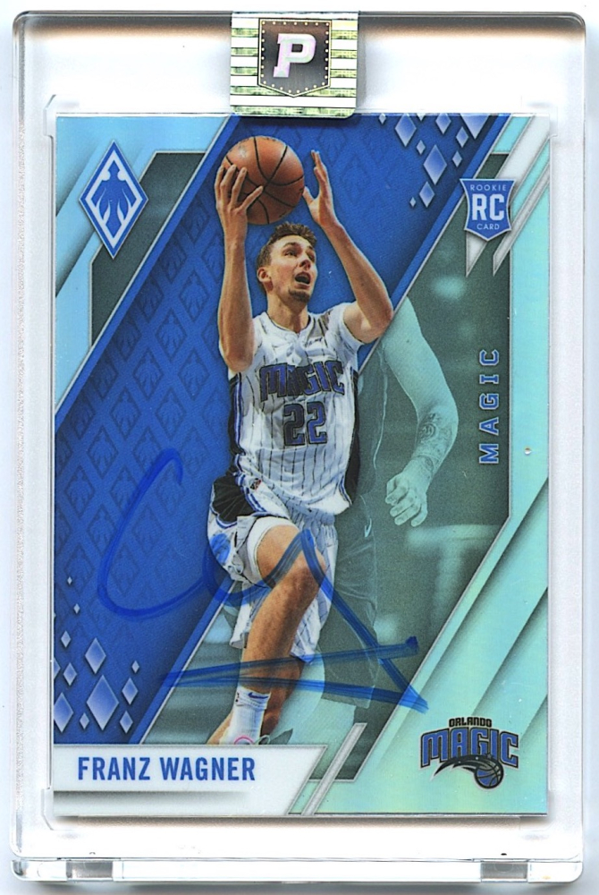 Franz Wagner Signed 2021-22 Panini Chronicles #674 Phoenix RC (PA ...