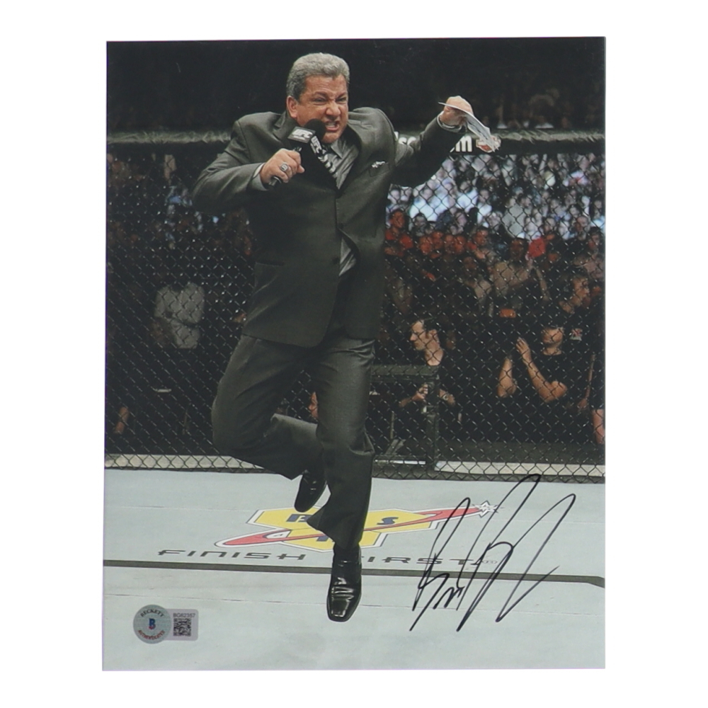 Bruce Buffer Signed UFC 8x10 Photo (Beckett) | Pristine Auction